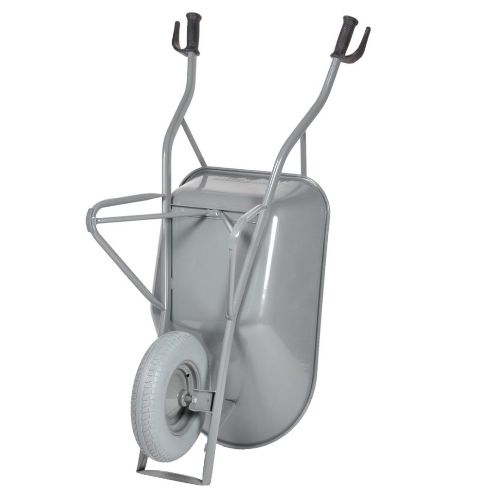 10852 Standard builders wheelbarrow with puncture proof tyre, load ...