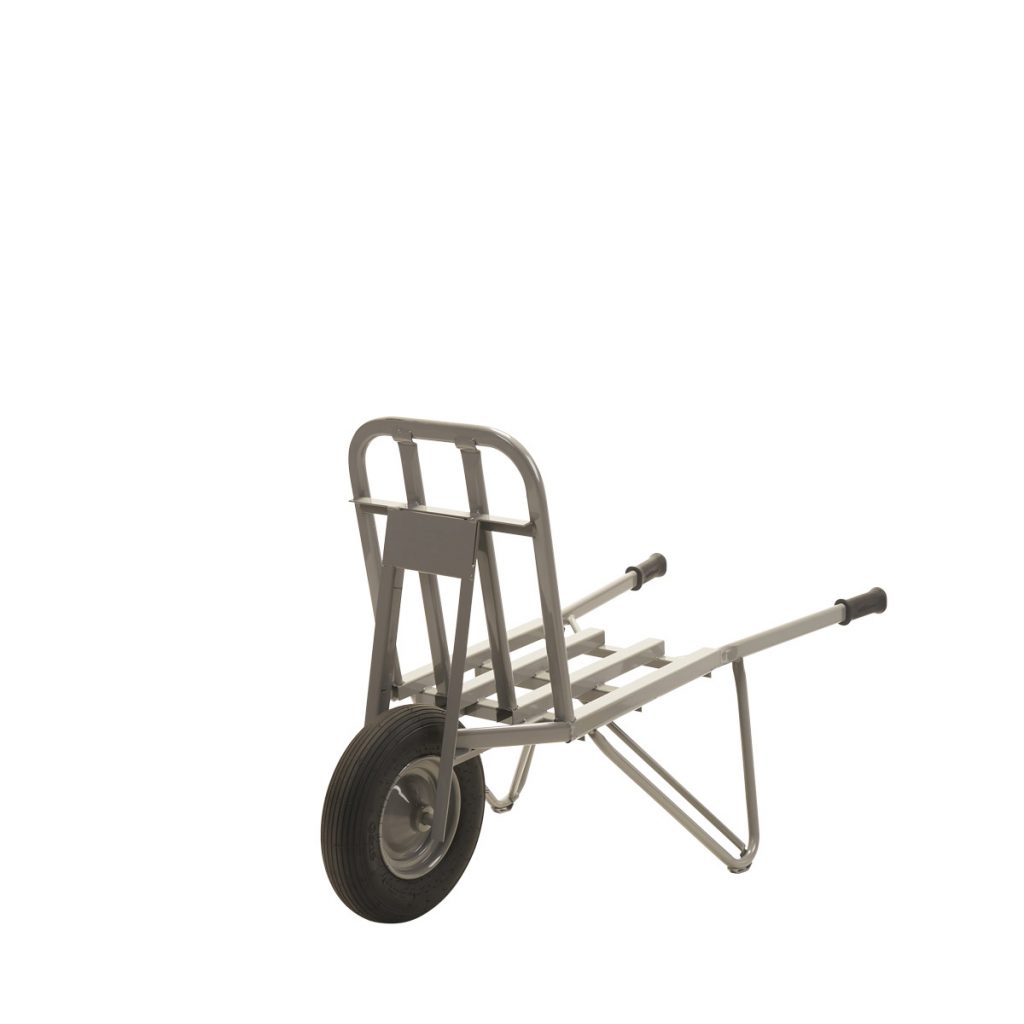 10912 Reinforced Brick wheelbarrow with pneumatic tyre, capacity 250 Kg ...