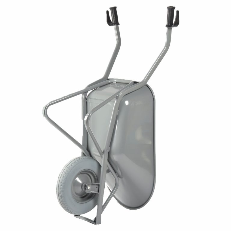 13727 Very strong construction wheelbarrow with puncture-proof tires ...