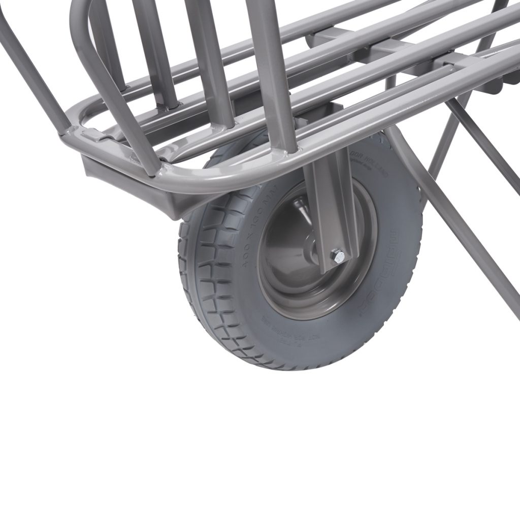 18350 Professional (stone) transport trolley with steel rim and extra ...