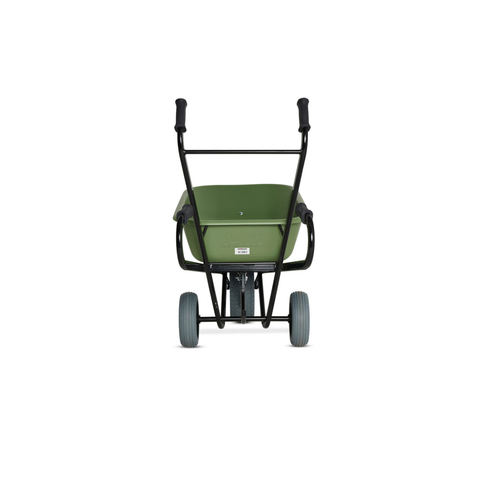 18448 Wheelbarrow 90ltr ergo Toro® CT green bin with wide body wheel ...